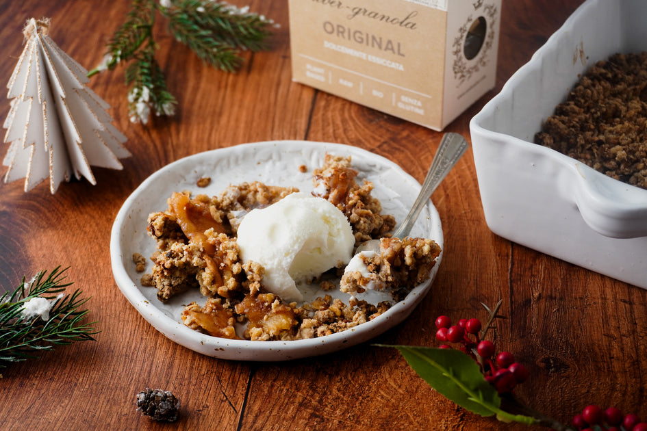 CRUMBLE MELA E CANNELLA – Ambrosiae